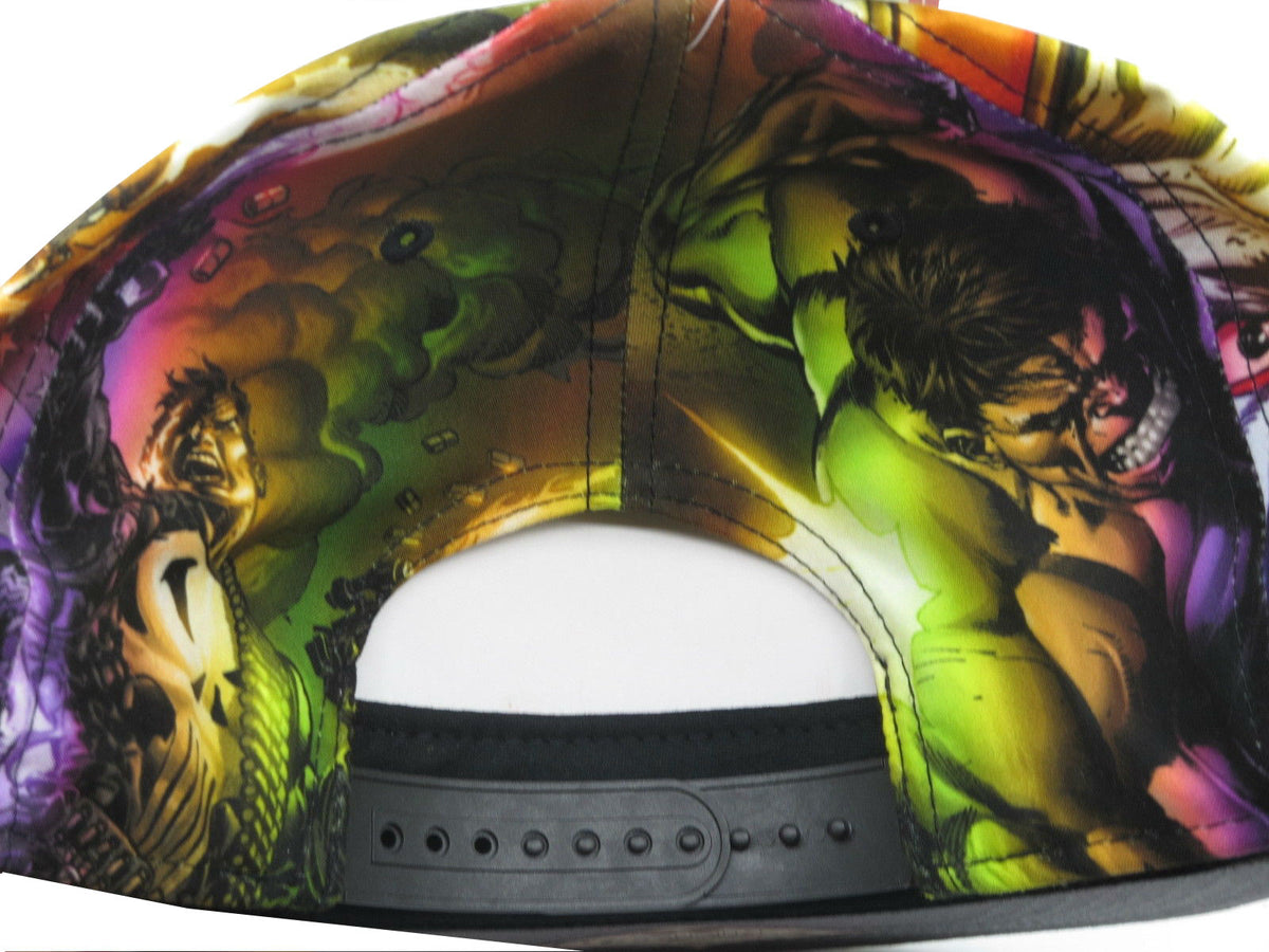 Marvel Hulk Green Sublimated Snapback Hat– Snapback Empire