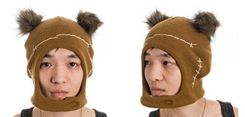Star Wars Ewok Mascot Brown Cosplay Beanie Hat– Snapback Empire